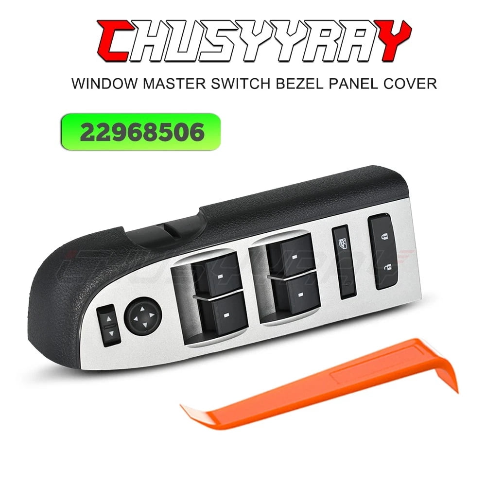 22968506 Window Master Switch Assembly Driver Silver for Chevy ...