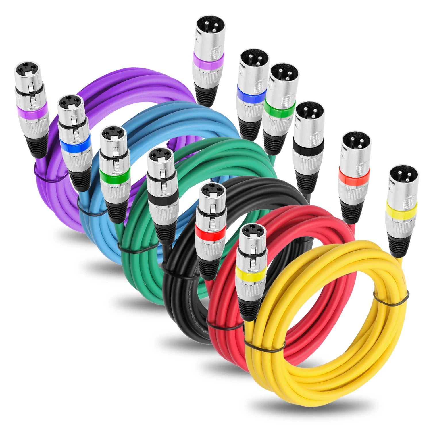 22AWG Pure Copper XLR Male to Female Balanced Audio Cable for ...