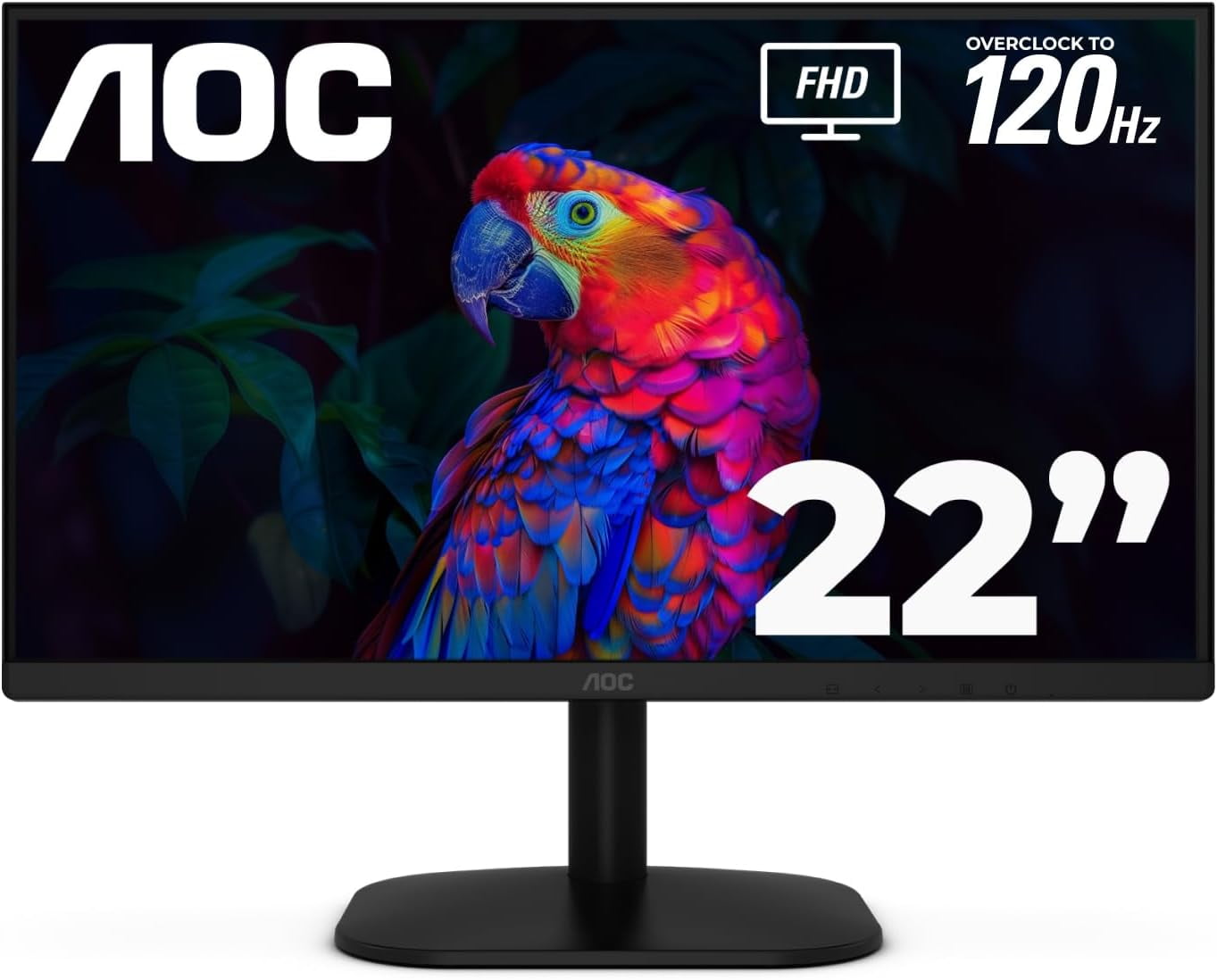 22B35HM23 22" Full HD (1920 x 1080) 120Hz LED Monitor, Adaptive Sync ...