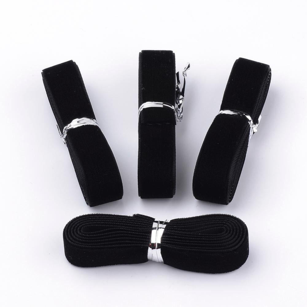 22Bundle 5/8 inch Single Face Velvet Ribbon Black 5/8 inch(16mm) about ... 22Bundle 5/8 inch Single Face Velvet Ribbon Black 5/8 inch(16mm) about ...