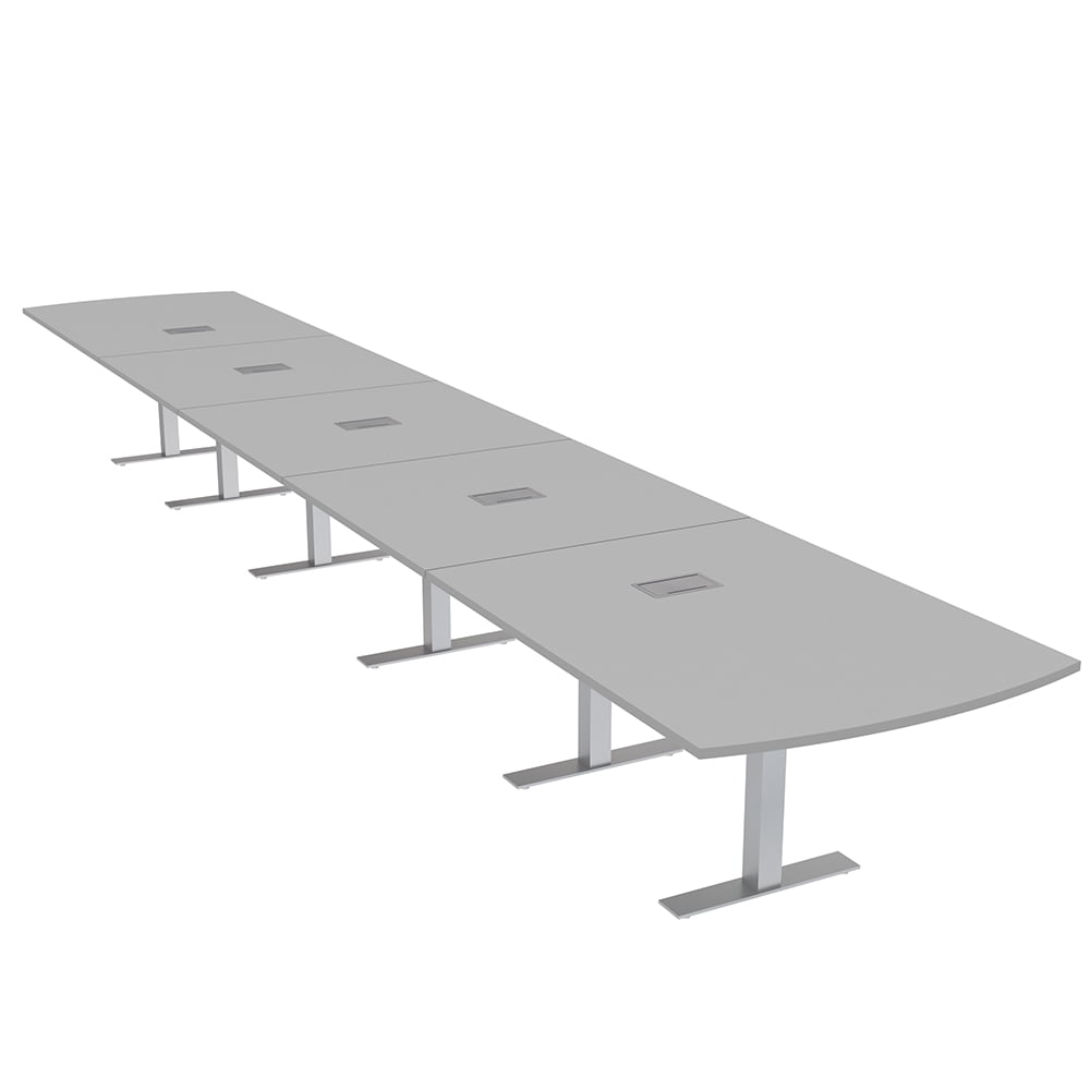 22Ft Arc Rectangle Modular Conference Table Electric Modules T-Bases ...