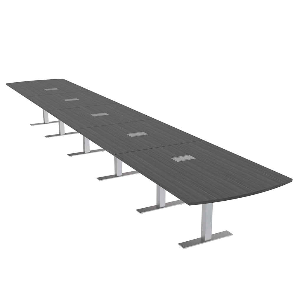 22Ft Arc Rectangle Modular Conference Table Electric Modules T-Bases ...