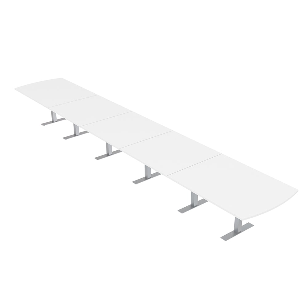 22Ft Arc Rectangle Modular Conference Table Electric Modules T-Bases ...