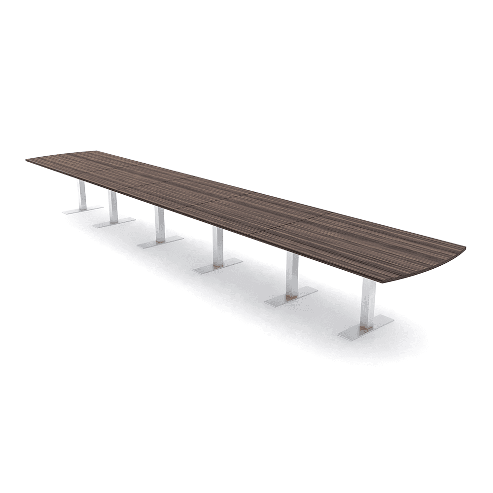 22Ft Arc Rectangle Modular Conference Table Electric Modules T-Bases ...