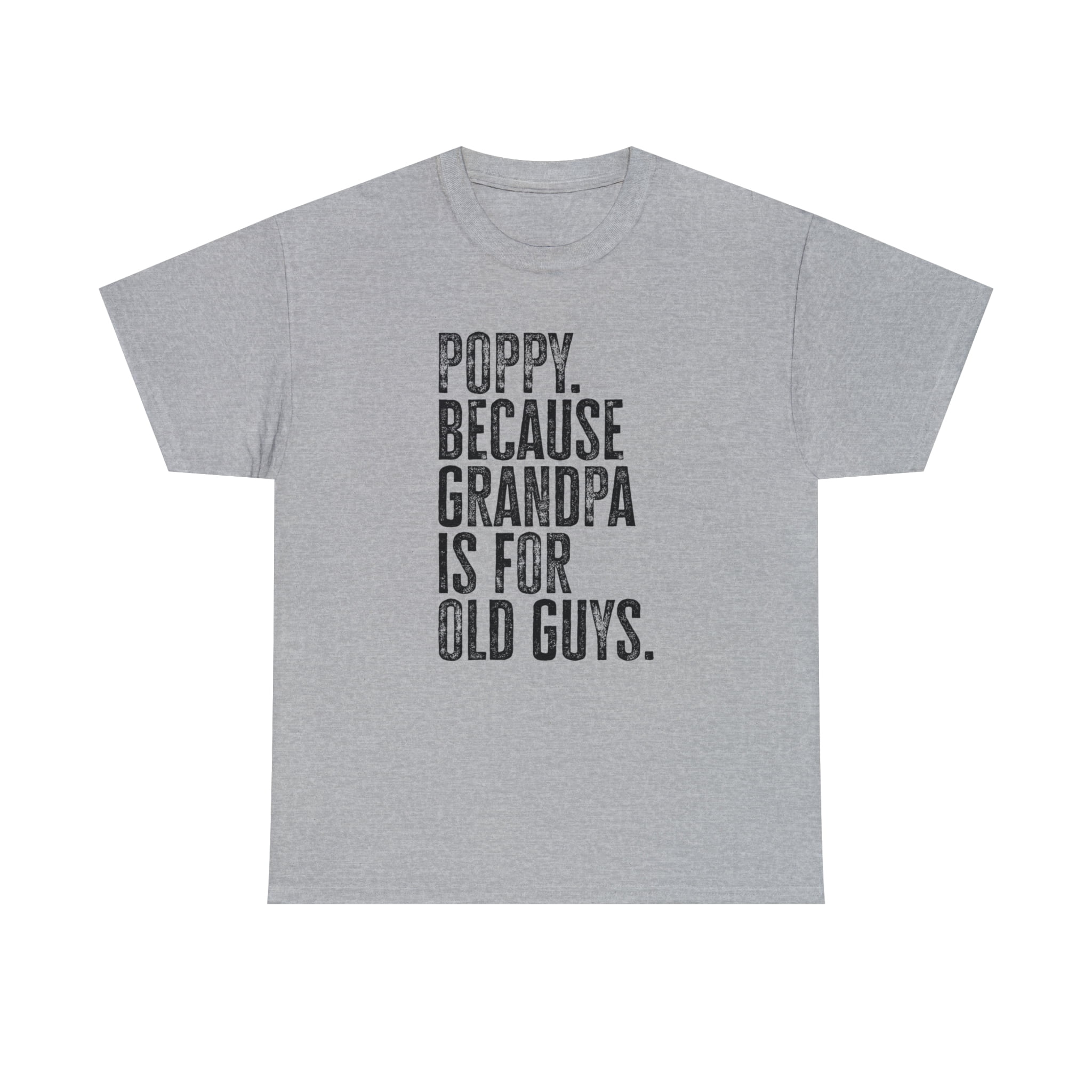 22Gifts Poppy New Grandpa Fathers Day Grandfather Shirt, Gifts, Tshirt ...