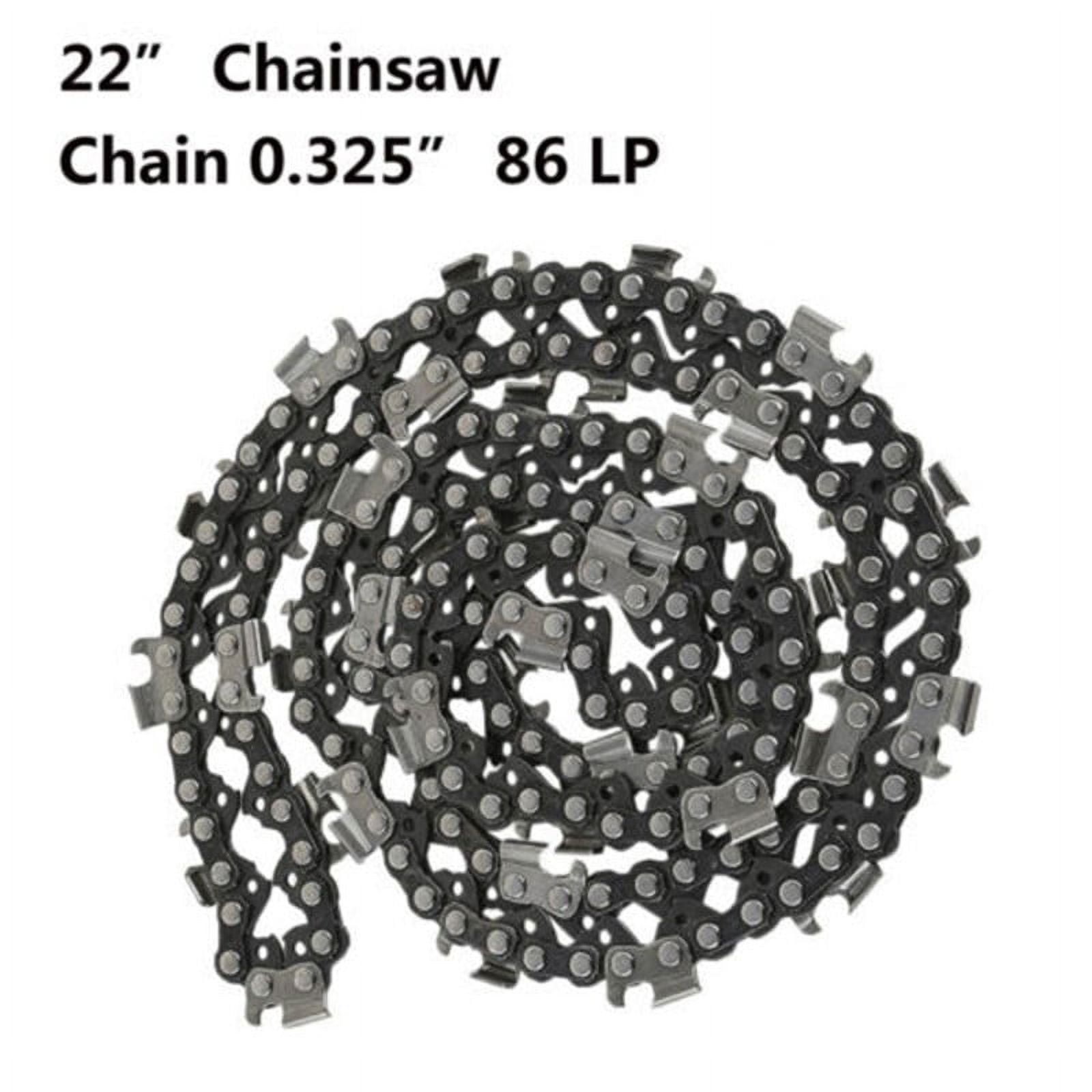22Inch Saw Chain Blade 0.325"Lp Pitch 0.058 Gauge 86Dl Drive Link For ...