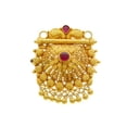 22K/18K Real Certified Fine Yellow Gold Divine Mangalsutra Pendant - Walmart.com