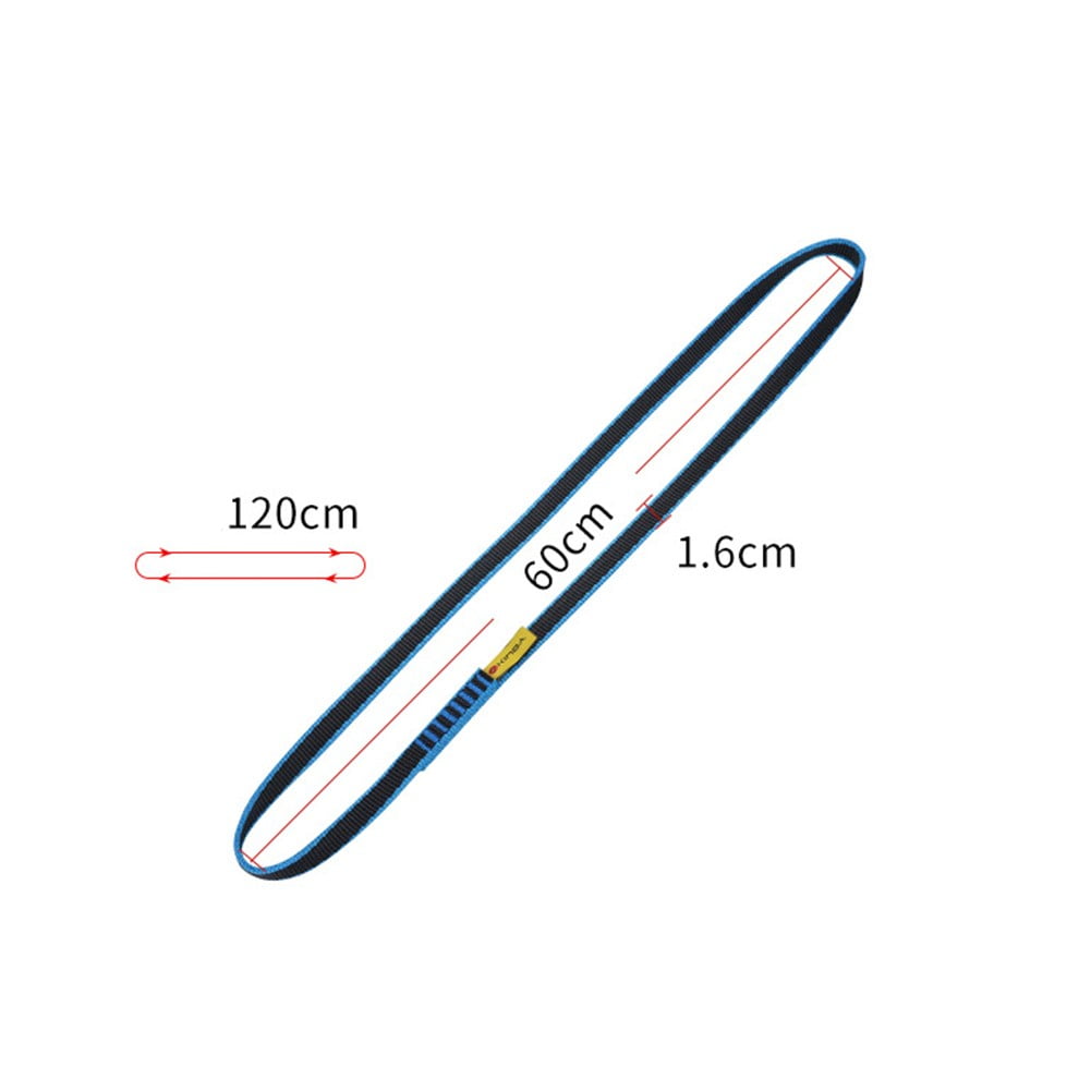 22Kn Nylon Webbing Strap Sling for Rock Climbing And Outdoor Activities ...