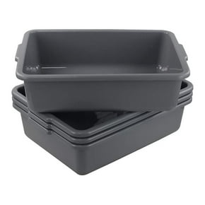 Large Plastic Wash Tubs for Household Cleaning and Outdoor Use