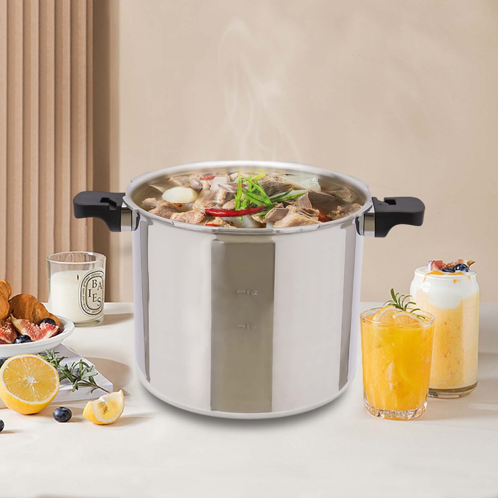22L Kitchen Large Capacity Pot Aluminum Pressure Cooker/Canner with ...