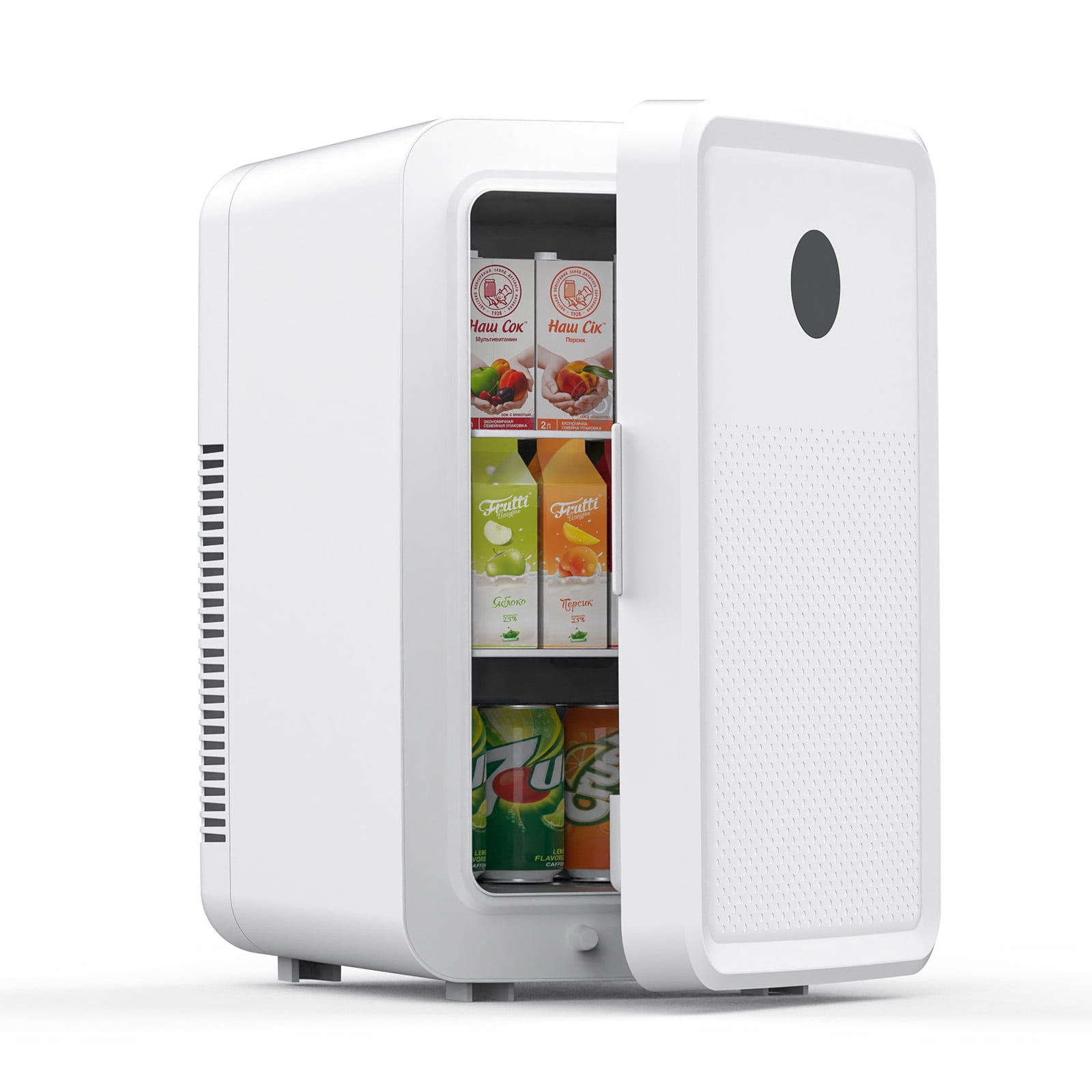 ADVWIN 22L Mini Fridge for Bedroom, Small Skincare Refrigerator Cooler ...