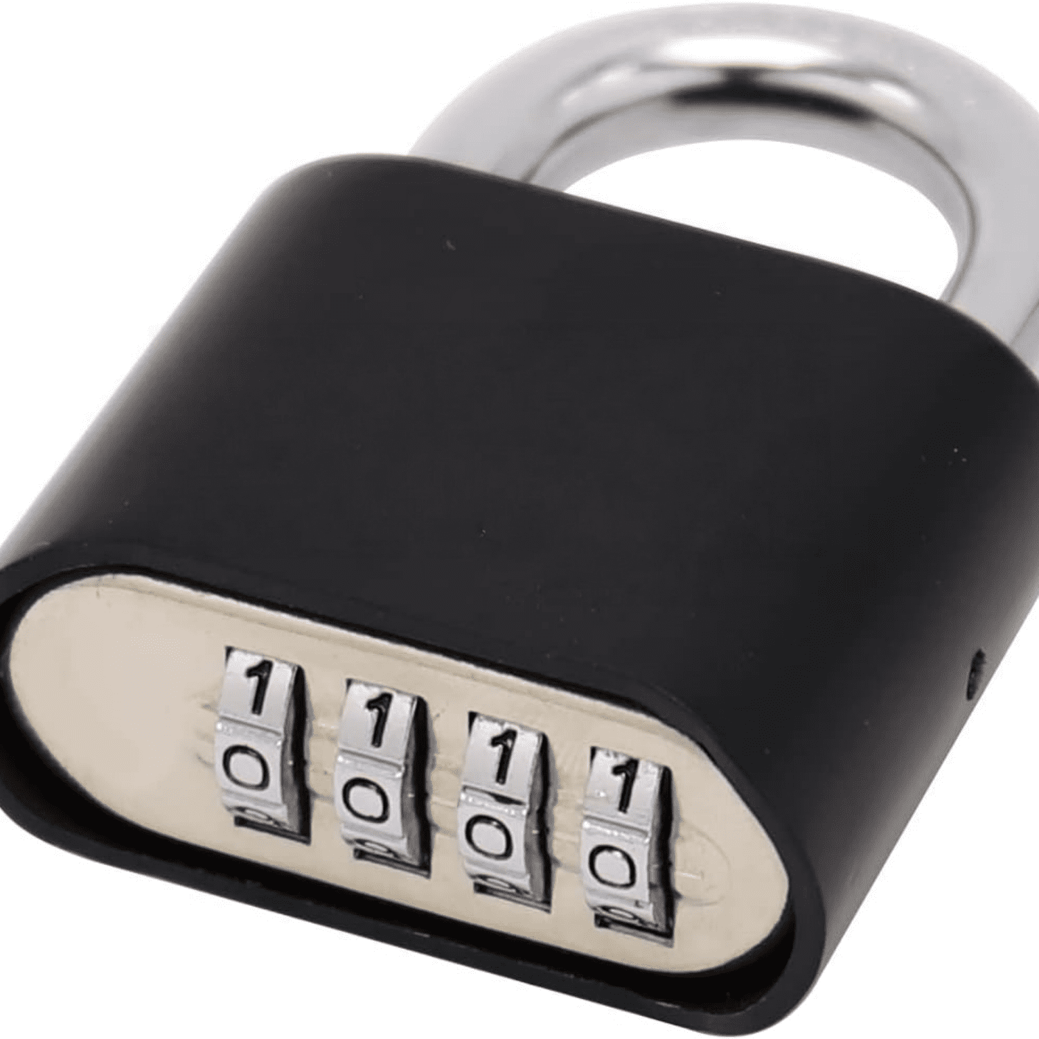 22L Set Your Own Black Combination Lock, Hardened Steel, Heavy Duty ...
