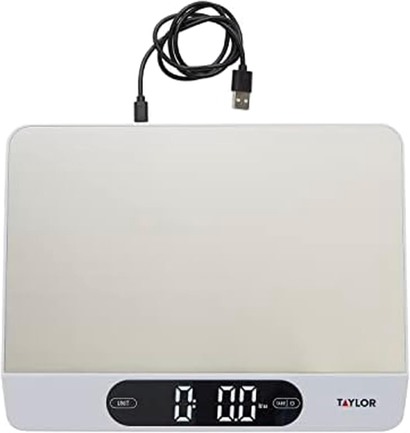 22LB High Capacity Kitchen Food Scale with Stainless Steel Surface ...