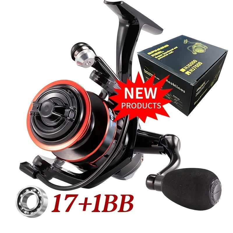 22LB Max Drag Fishing Reel High Speed EVA Handle For Carp Saltwater ...
