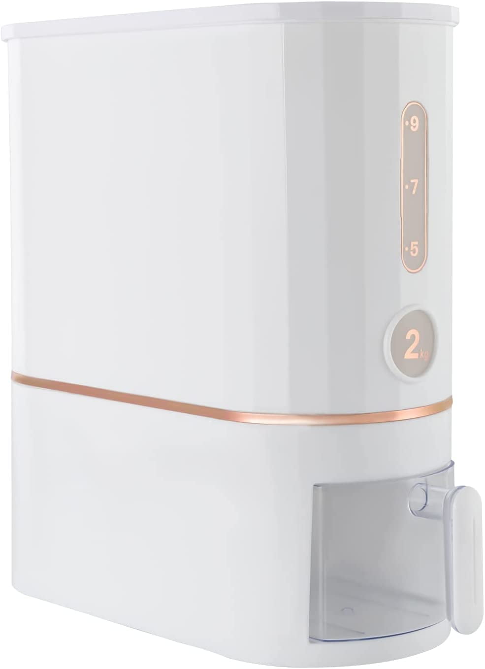 22Lbs Rice Dispenser Cereal Containers Storage Cereal Dispenser ...