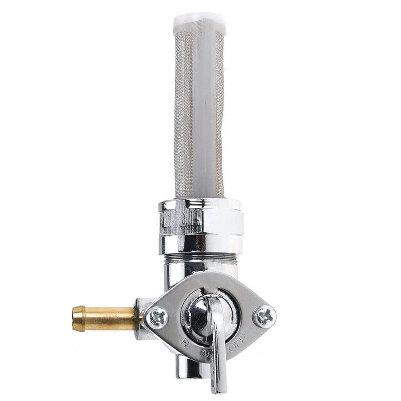22MM Aluminum Alloy Motorcycle Fuel Gas Tank Shut-off Valve Left Spigot ...