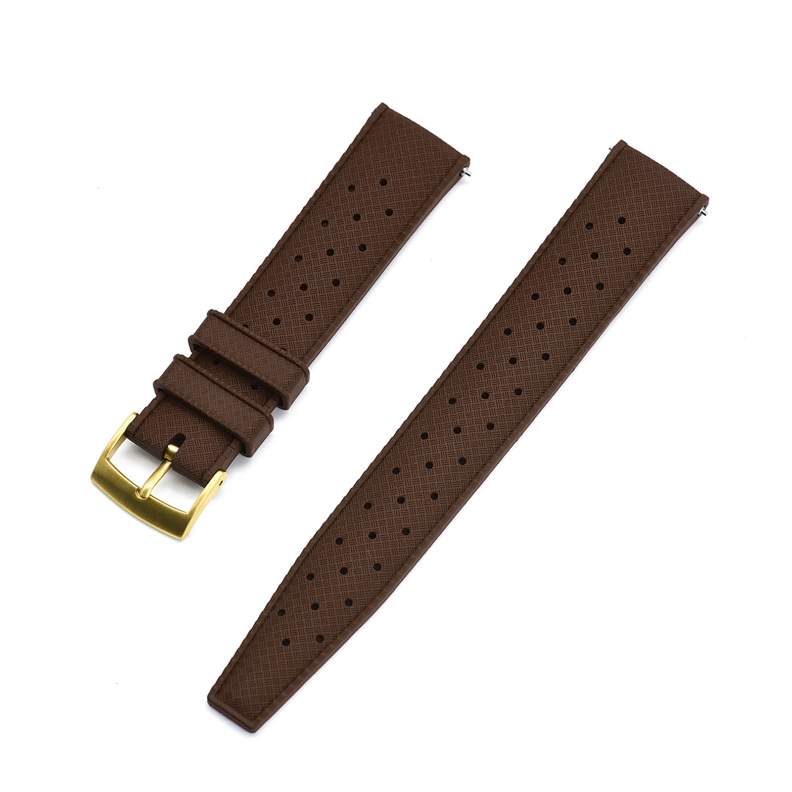 22MM Fluoro Rubber Watch Strap 20 MM Replacement Fit For Seiko SRP777J1 ...