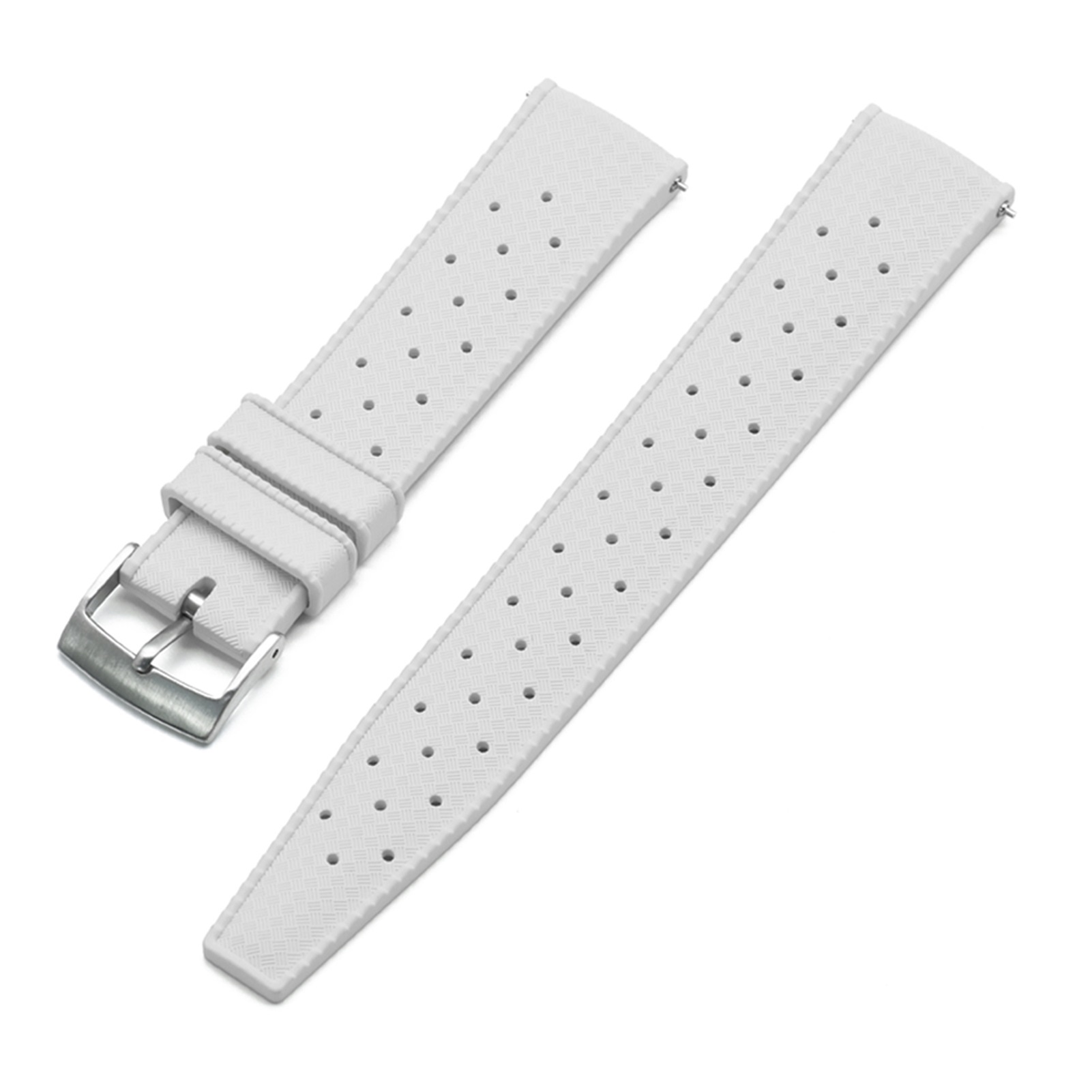 22MM Fluoro Rubber Watch Strap 20 MM Replacement Fit For Seiko SRP777J1 ...