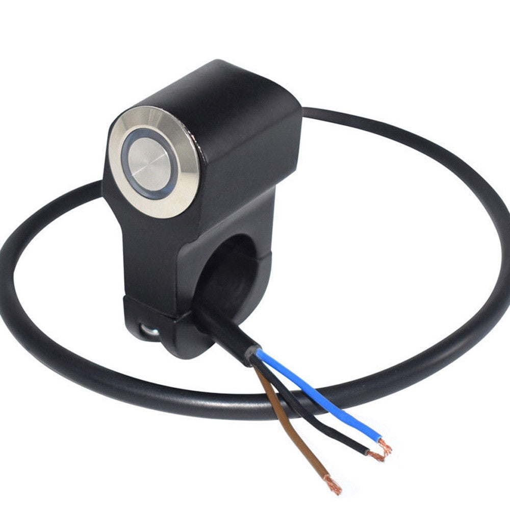 22MM LED Motorcycle Handlebar Headlight Switch Replacement Fog ON OFF ...