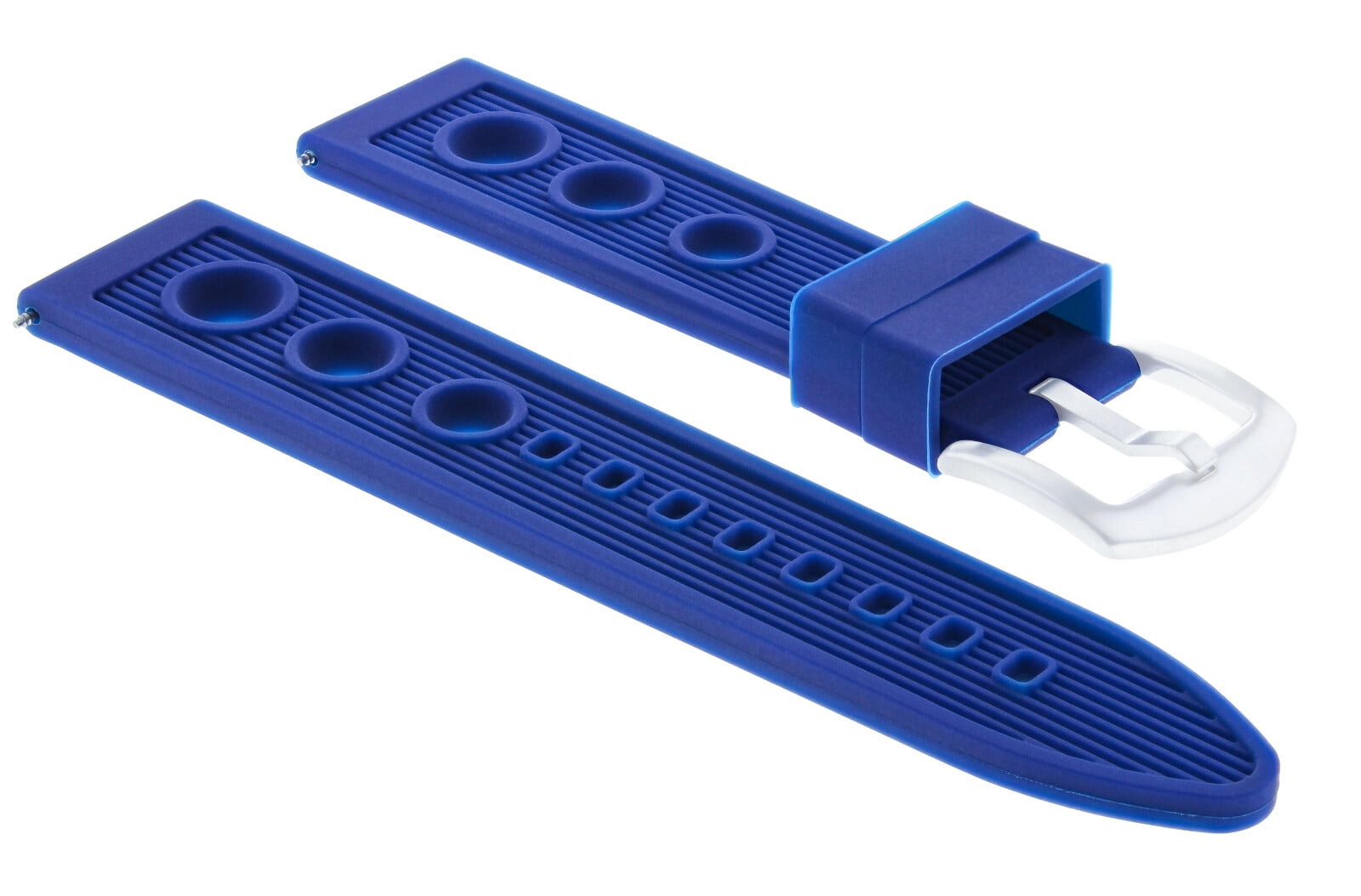 22MM RUBBER DIVER WATCH BAND STRAP FOR TAG HEUER CARRERA MONACO 1887 ...