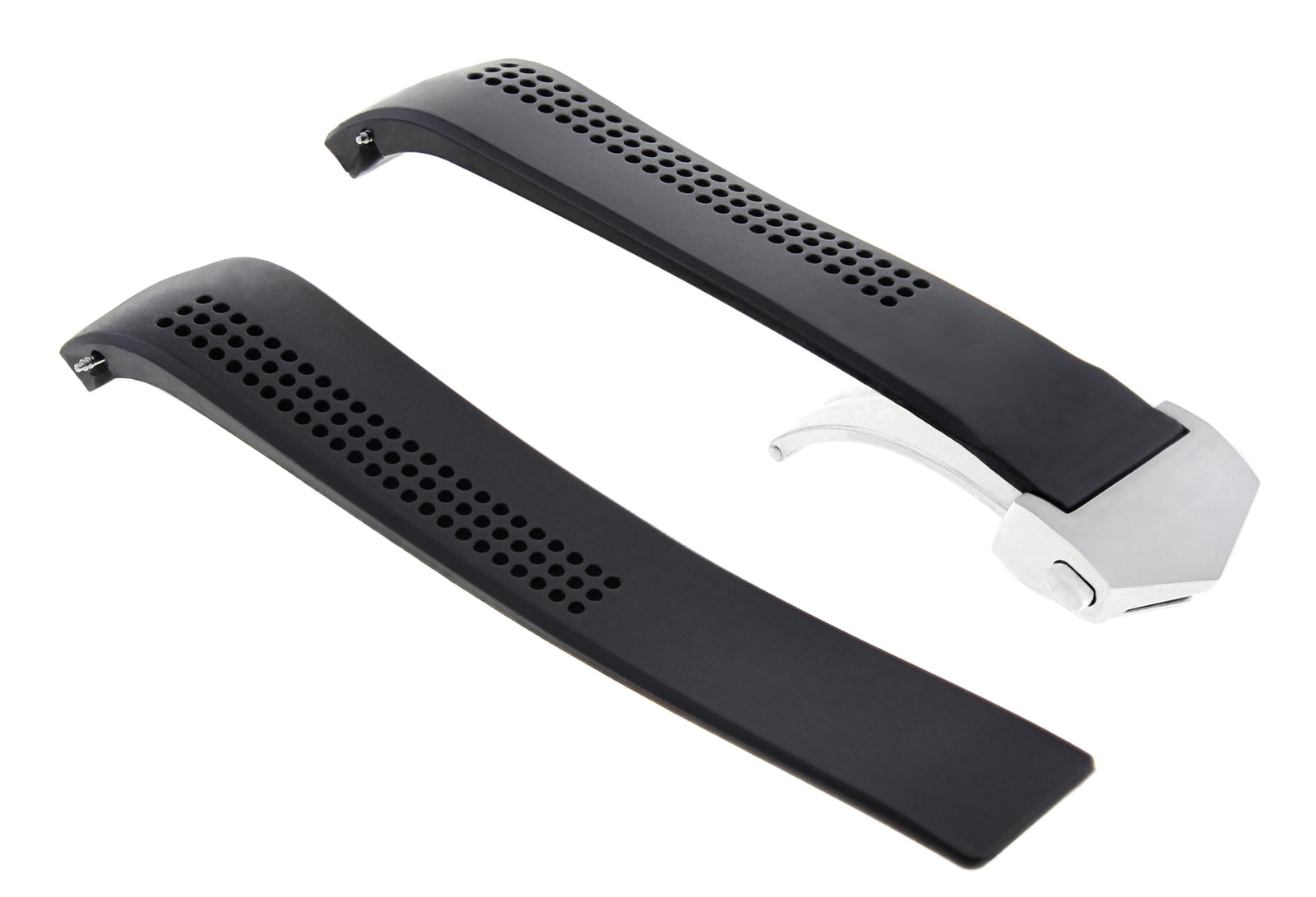 22MM RUBBER STRAP BAND FOR TAG HEUER CARRERA CALIBRE 16, 17, 36 ...