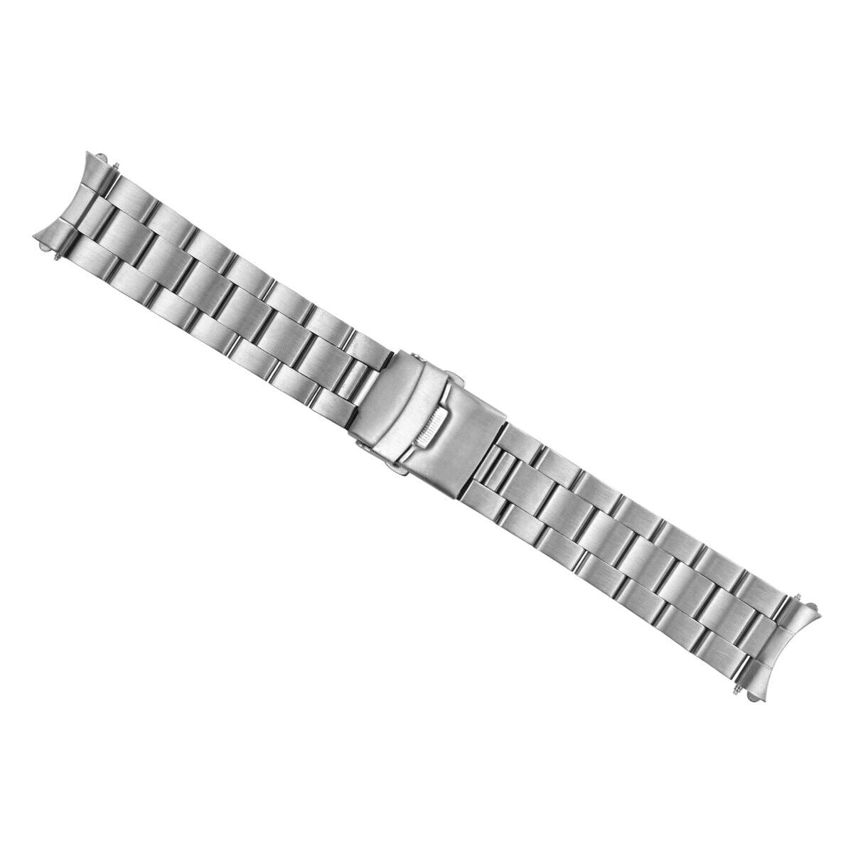 22MM WATCH BAND FOR SEIKO 5 AUTOMATIC WATCH SOLID LINK STAINLESS STEEL ...