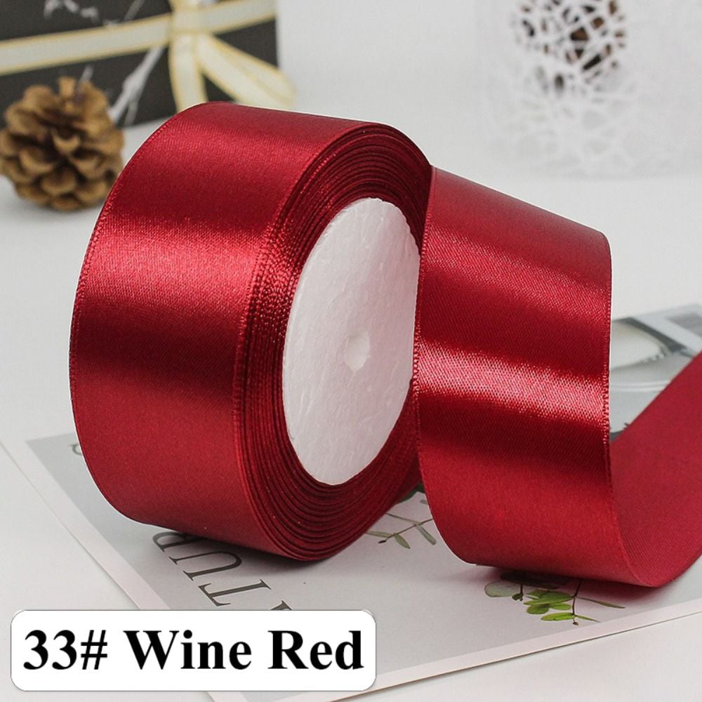 22Meters Handmade Rose Making Tool Solid Crafts Bow Dark Colors DIY ...
