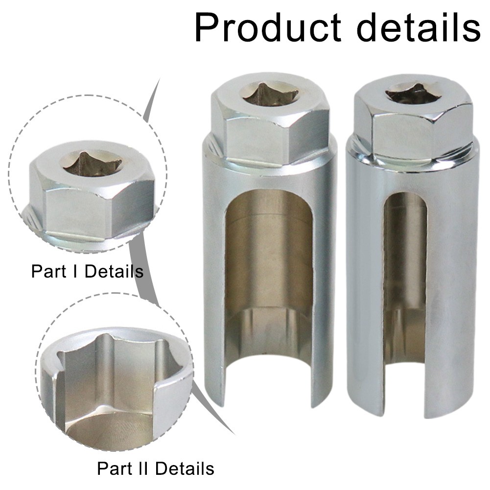 22Mm Oxygen Sensor Socket Oxygen Sensor Removal Wrench 3/8 For Various Car Model Efficient ...