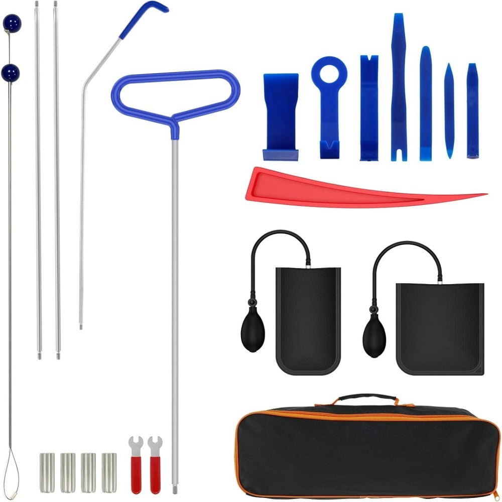 22PCS Car Repair Tool Kit,Stainless Steel Automotive Tool,5th Wheel Pin ...