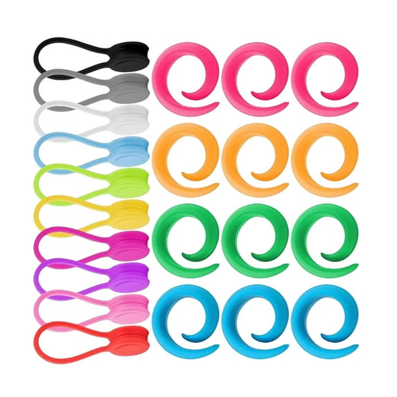 22Pcs Fabric Holder Fabric Clips Silicone Thread Spool Holder - Walmart.com