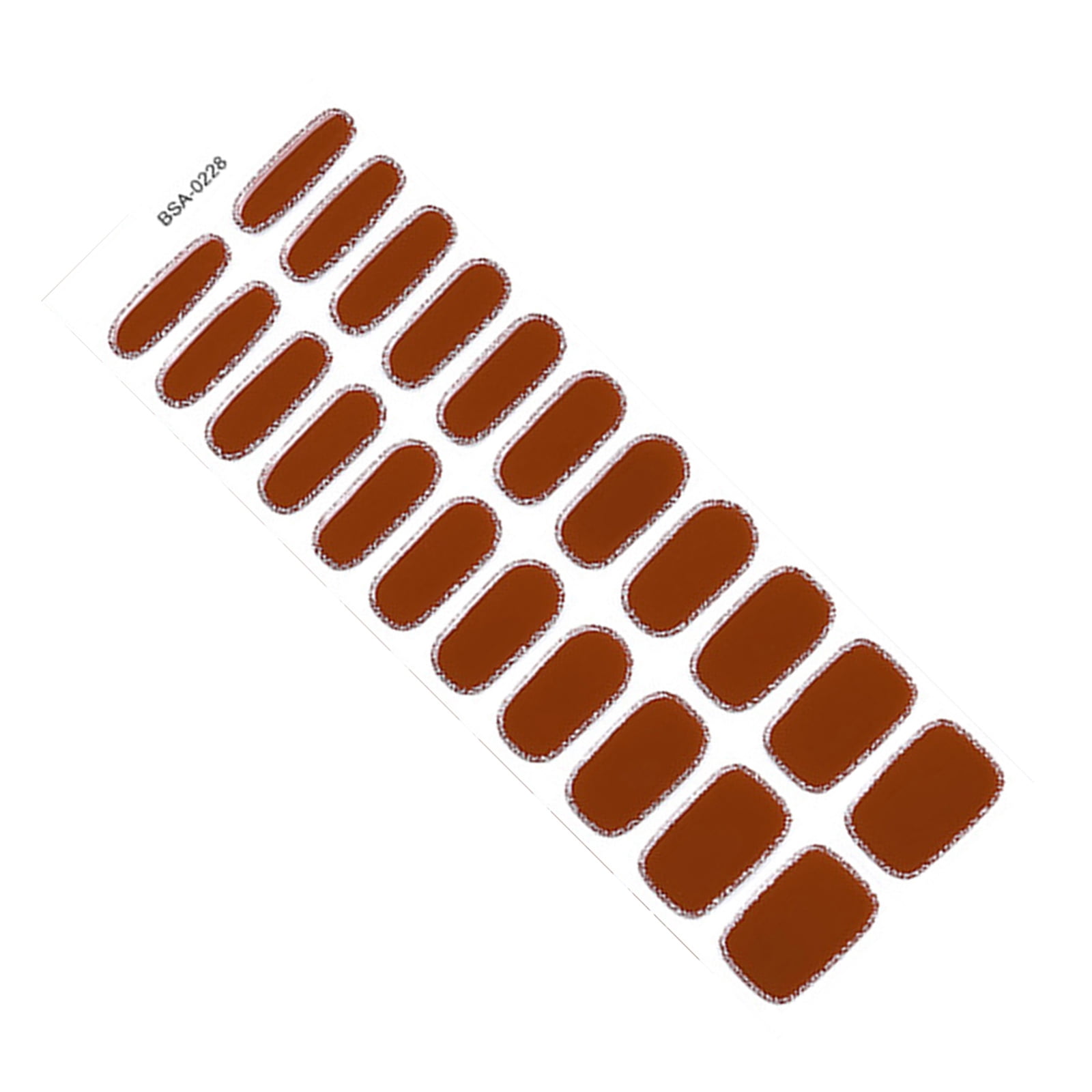 22Pcs Gel Nails Stickers Without UV Lamp Required Full Covers sNails ...