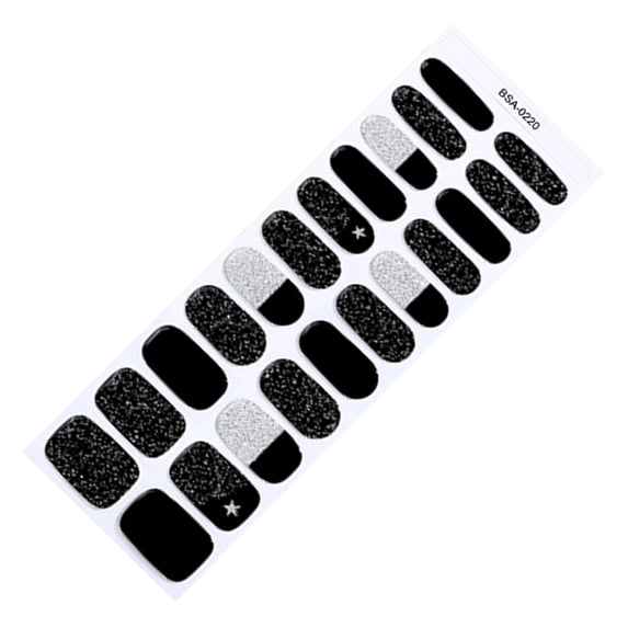22Pcs Gel Nails Stickers Without UV Lamp Required Full Covers sNails ...