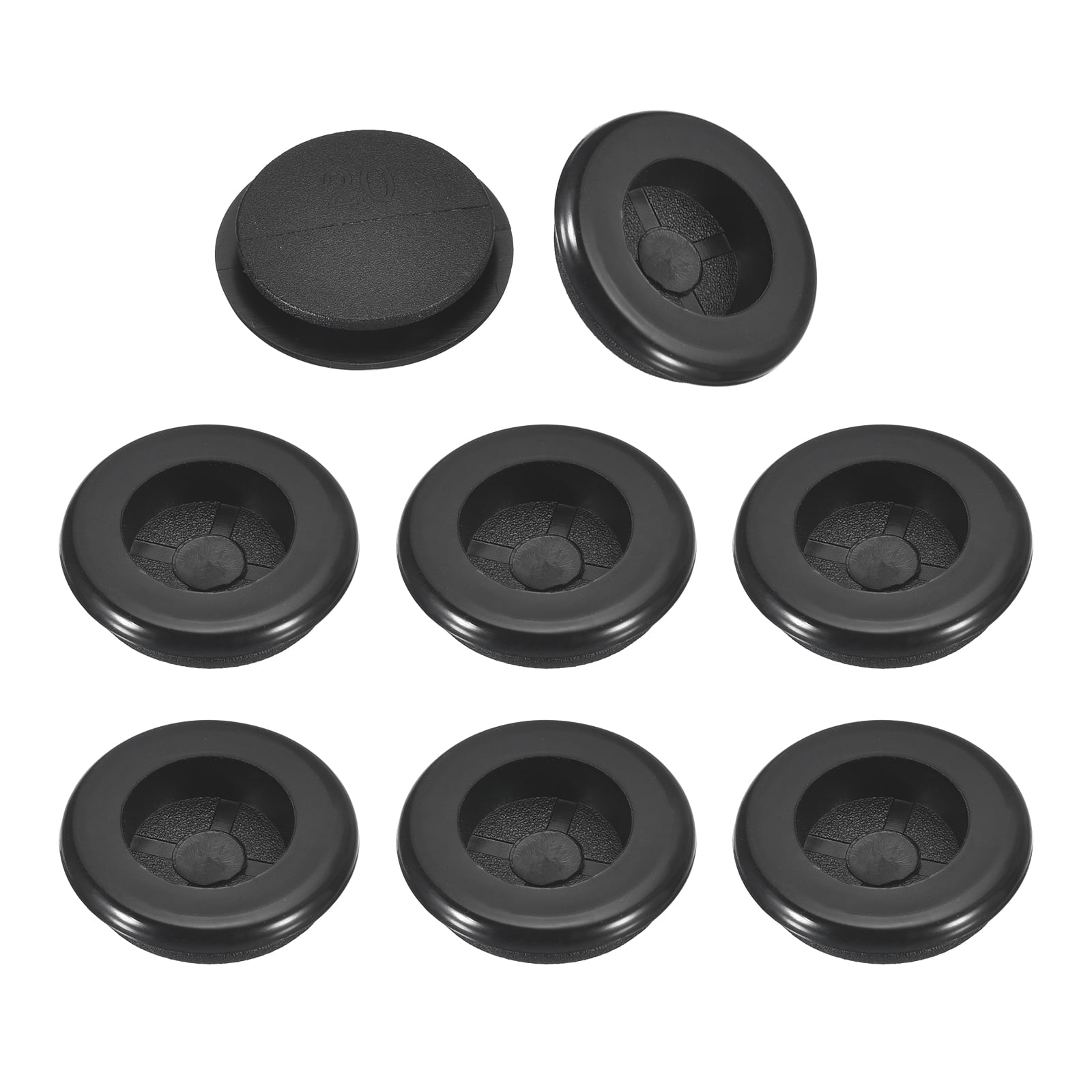 22Pcs Single Sided Rubber Grommets 13/16" (20mm) Drill Hole, 5/8" (16mm ...