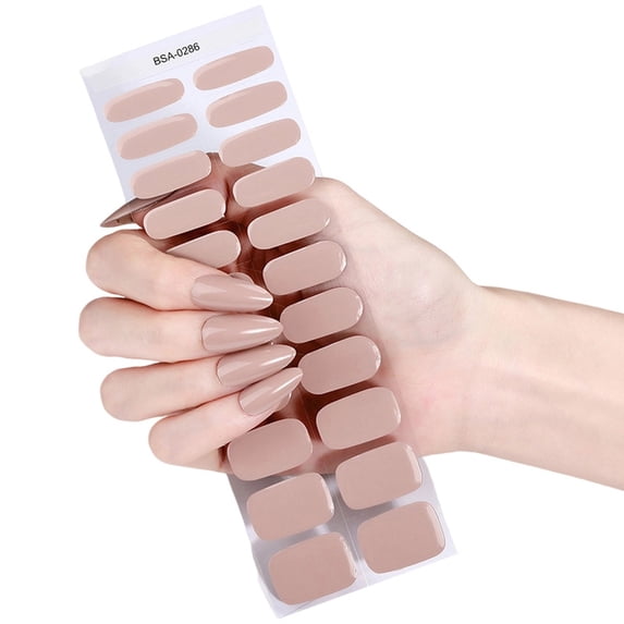 22Pieces Gel Nails Stickers Long Lasting Wear Comfort Fit for Keyboard ...
