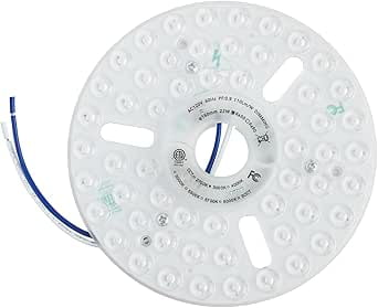 22W 6.3'' Retrofit Light Kit for Ceiling Flush Light Ceiling Fan Light ...