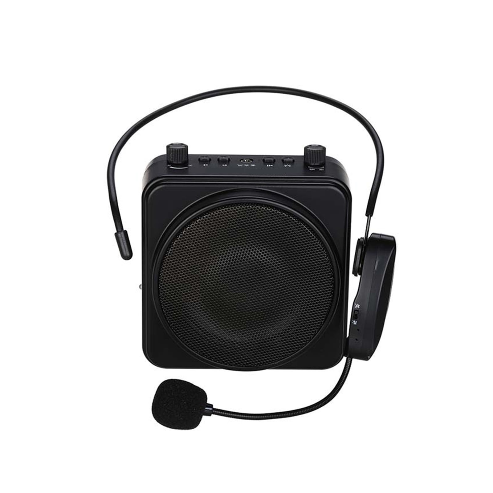 22W Portable Wireless Blue-tooth Voice Amplifier Headset Microphone ...
