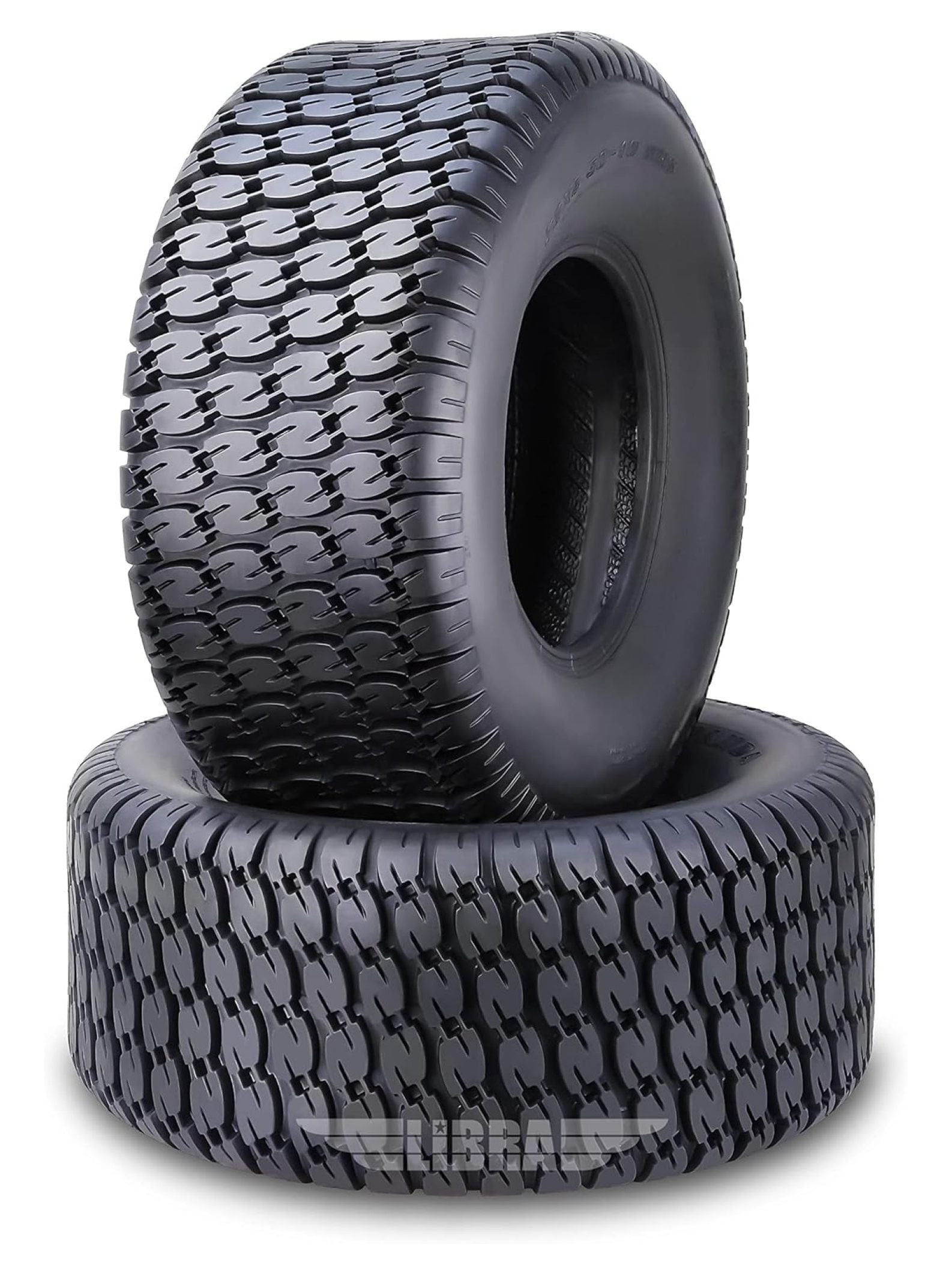22X9.5-10 Lawn Mower Tractor Cart Turf Tires 4 Ply 22x9.5x10 -Set 2 ...