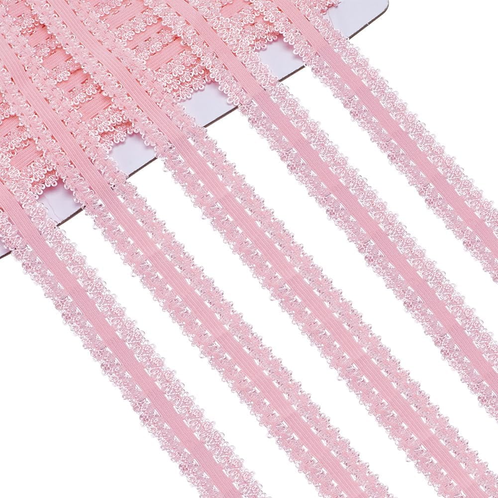 22Yards 7/8 Inch Elastic Edges Trimming Stretch Lace Trim Webbing ...