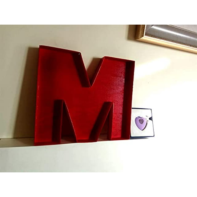 22cm DIY Wooden Fillable Letter C, Fillable Letters & Numbers Shapes ...