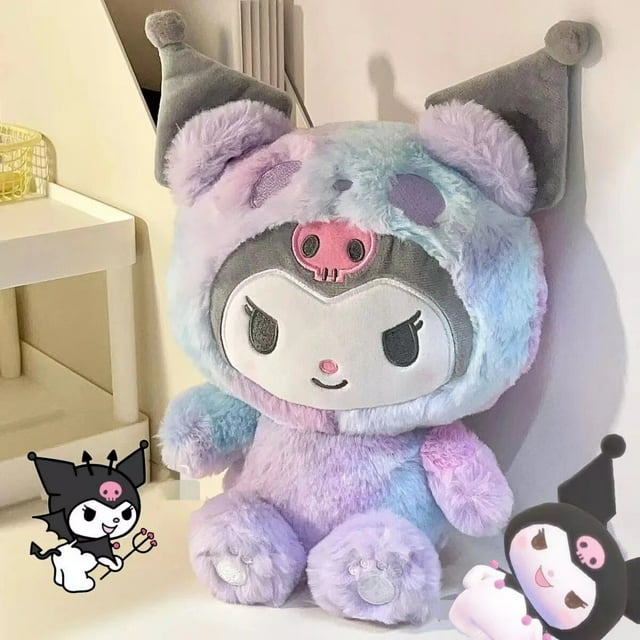 22cm Sanrio Hello Kitty Plush Toy Kuromi Cinnamoroll My Melody Cosplay Panda Series Stuff ...
