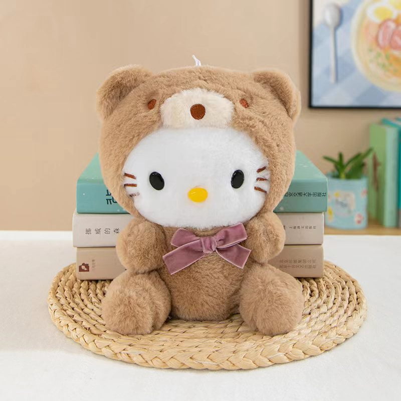 22cm Sanrio KT Cat Plush Toys Pillow Kawaii KT Cat Cosplay Bear Plush ...