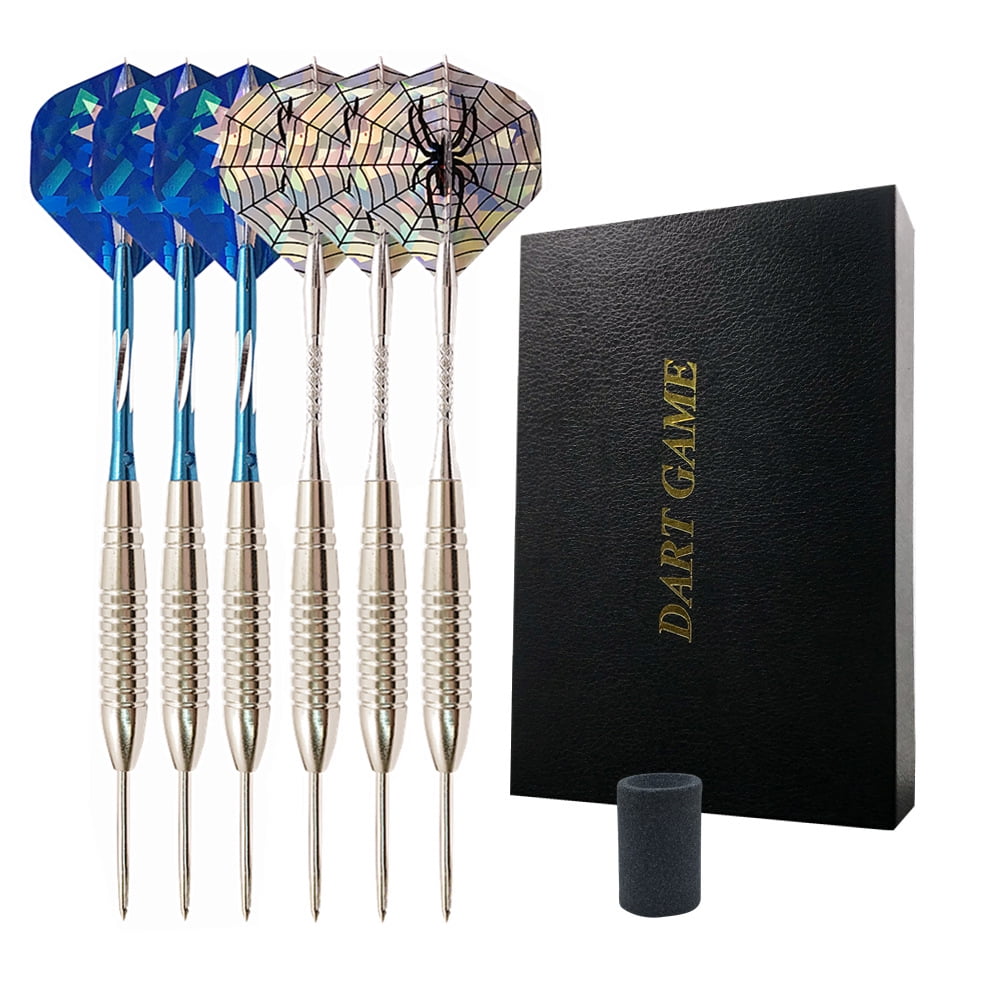 22g Darts Set "Nighthawk" with steel tip | 6 Flights | Darts with steel ...