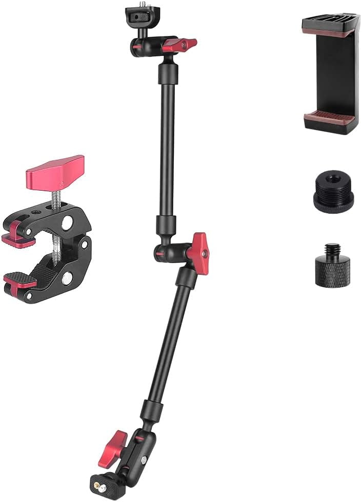 22in Magic Arm with Clamp, Long Articulating Arm Camera Mount ...