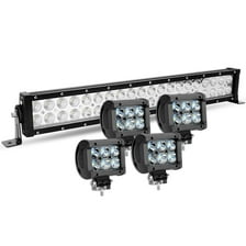 Nilight 4PCS 42 inch 240W LED Work Light Bar Spot Flood Combo off-Road ...