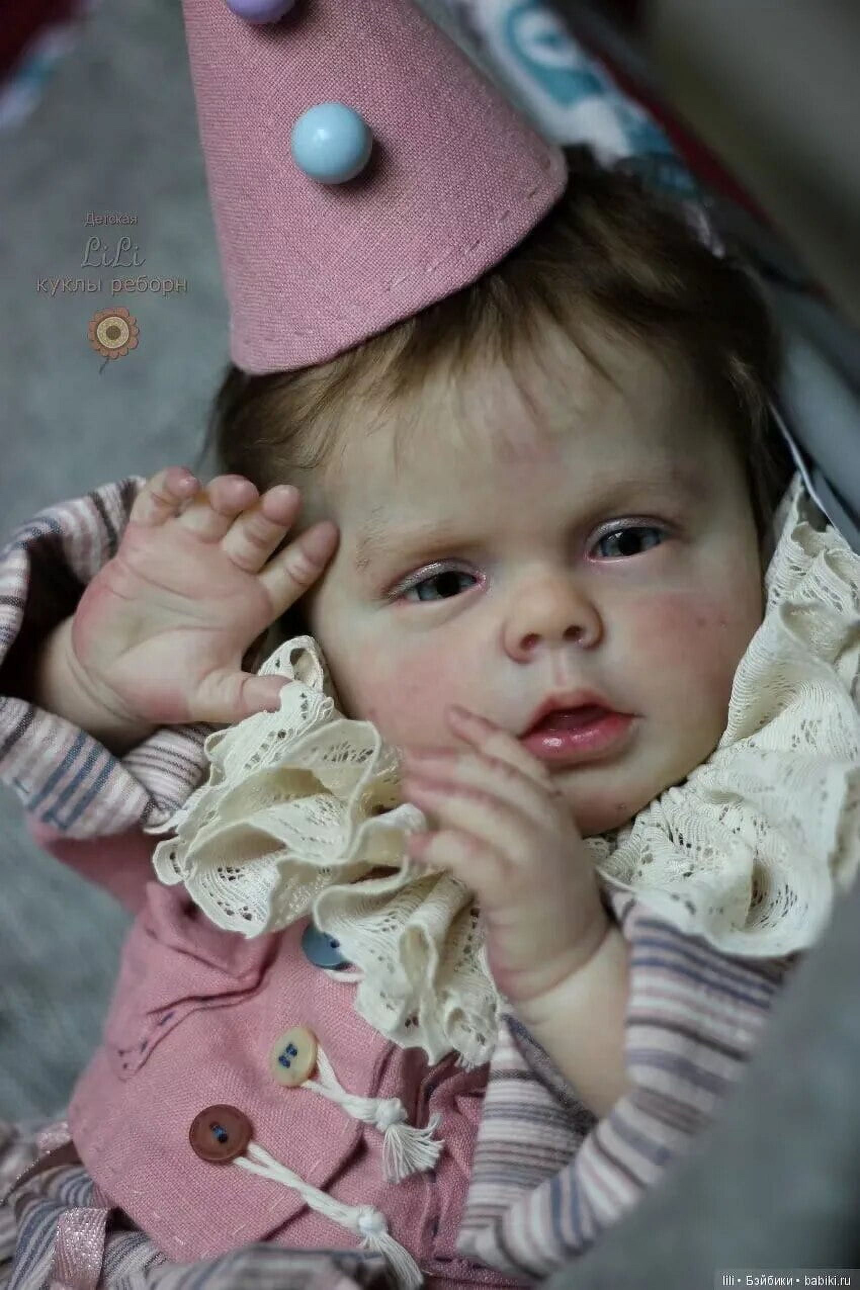 22inch Reborn Doll Kit Sherry unfinished Doll Parts fresh color Soft ...