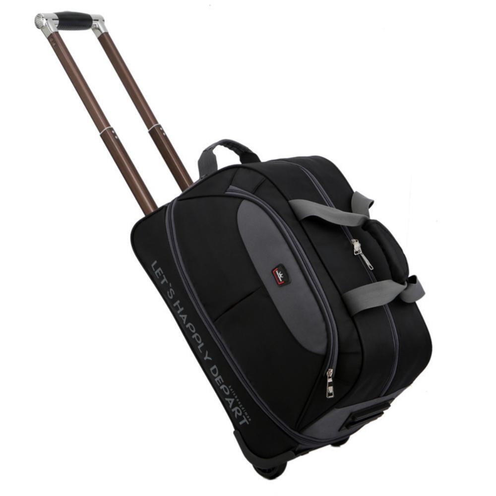 22inch Rolling Duffel Bag with Wheels Trolley Travel Bag Waterproof ...