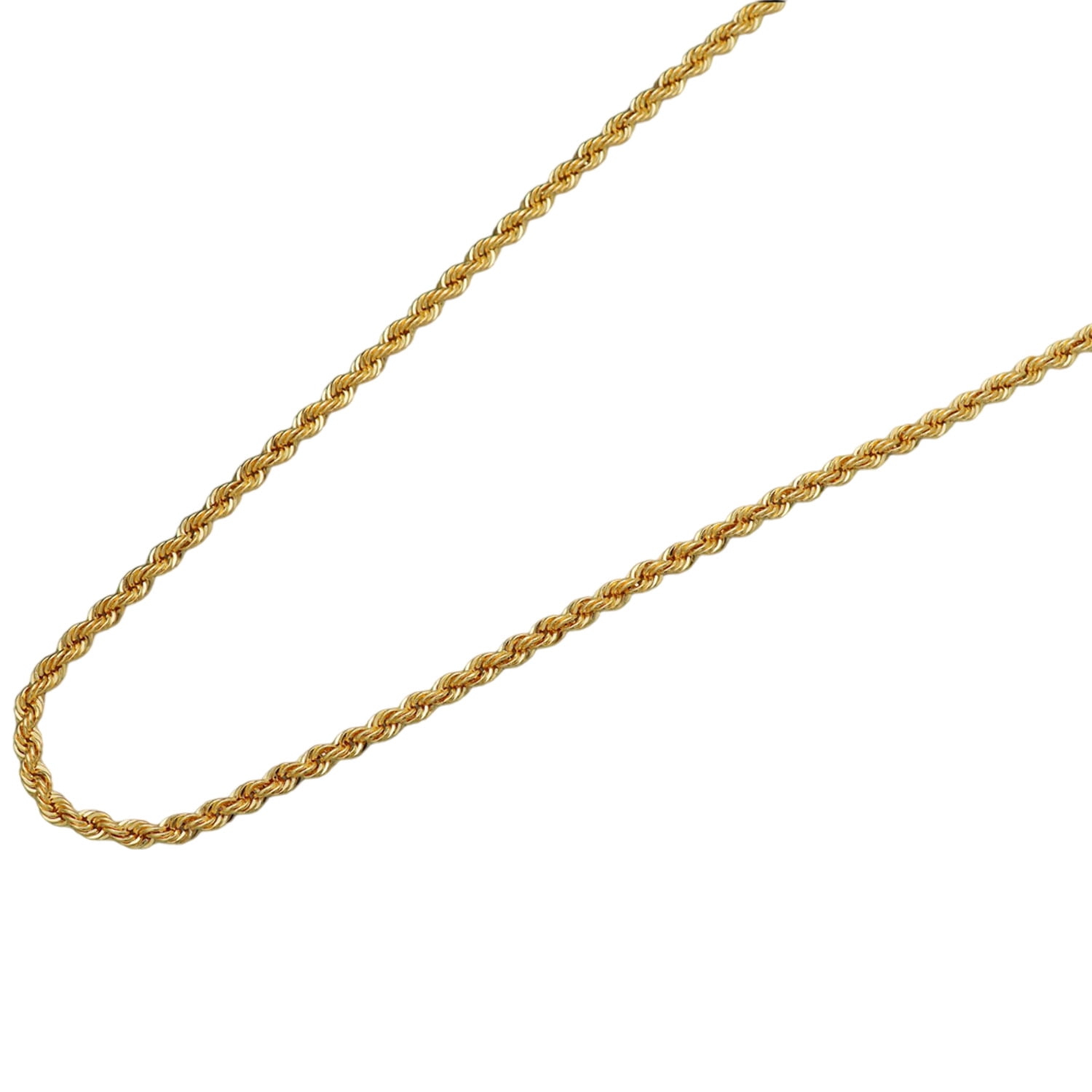 22k stamp shining gold 22.5 " necklace chain for maternal grandmother ...