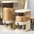 22lb PP Dried Food Dispenser Kitchen Grain Storage Container - Walmart.com