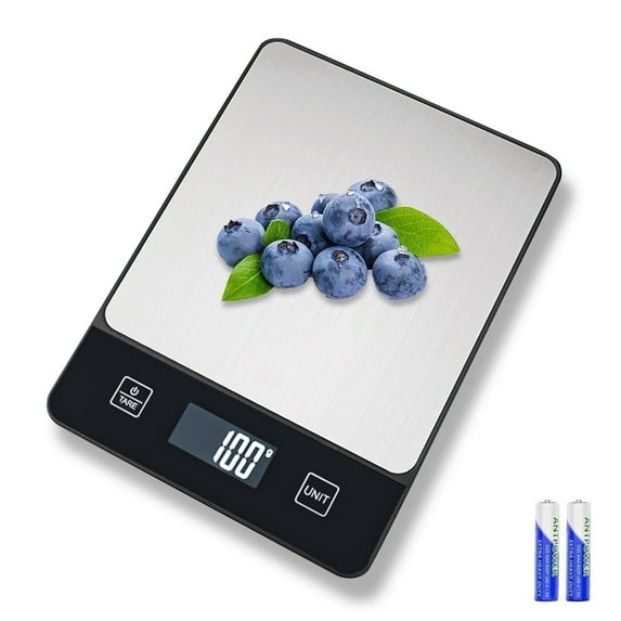 22lb digital food scale, kitchen scale ，3g/0.1oz high-precision multifunctional scale for ...