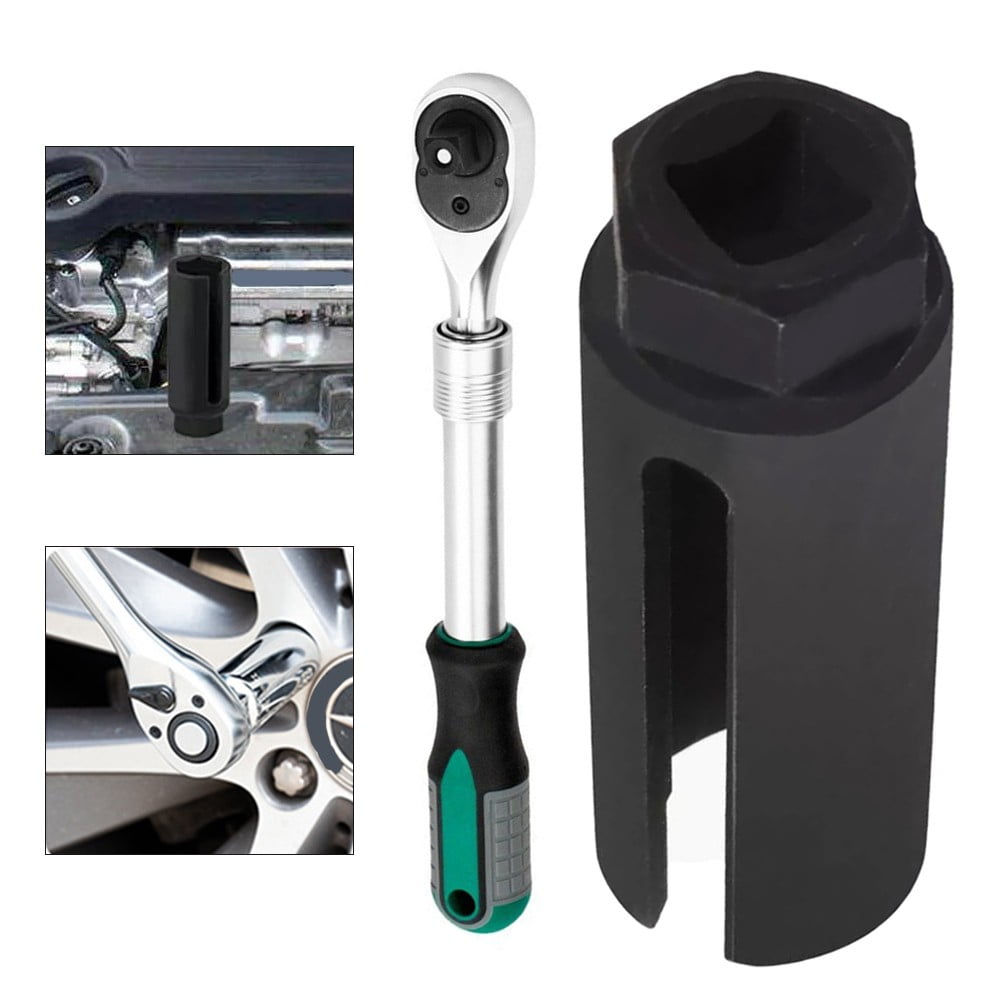 22mm 1/2\" Drive Car Lambda Oxygen Sensor Socket Wrench Removal Tool 2pcs new - Walmart.com